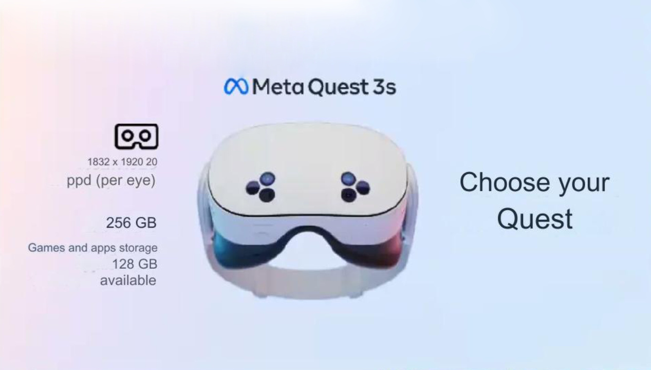 Meta Quest 3S Support Page Reveals New Features